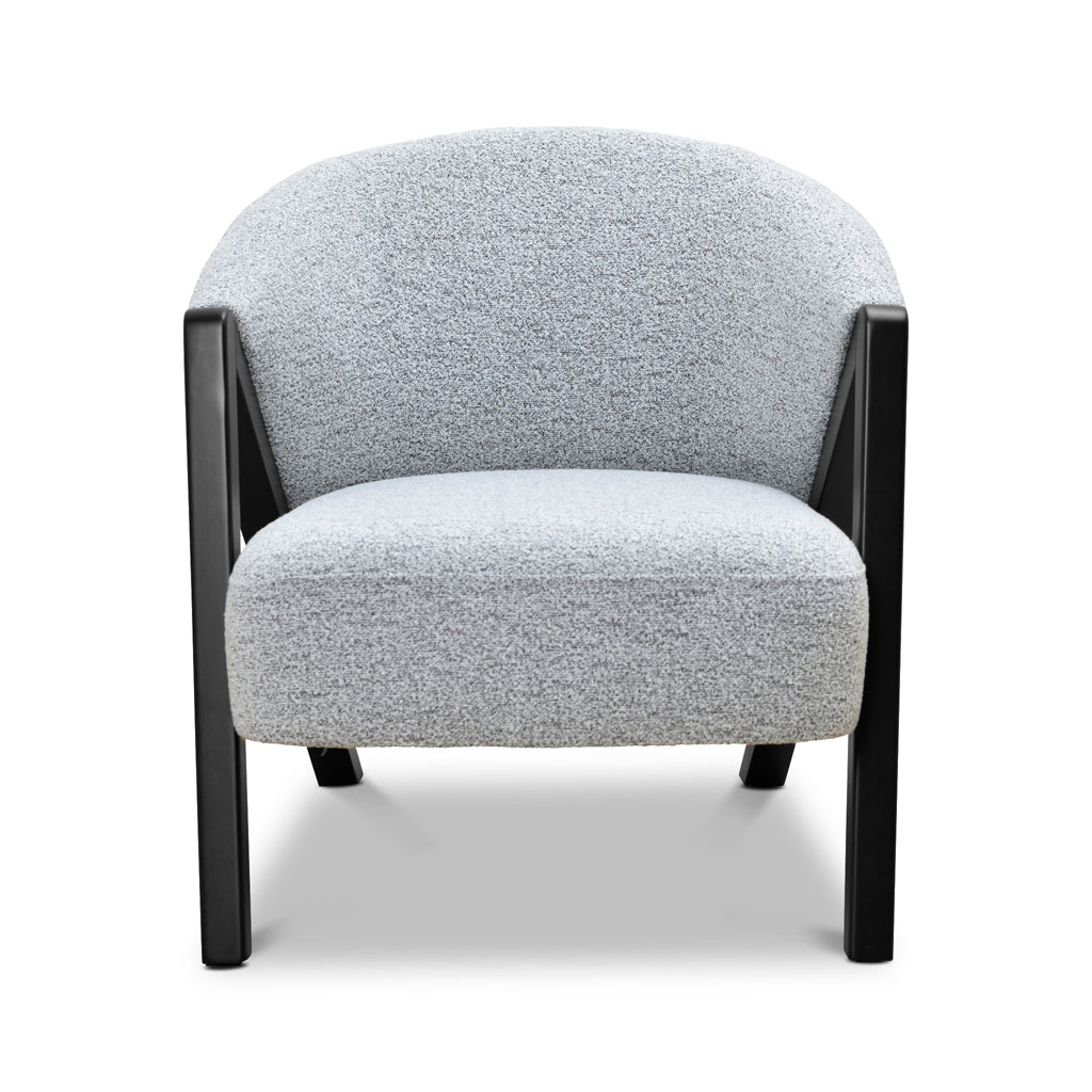 CLC8847-IG Fabric Armchair - Light Grey Fle... | Calibre Furniture