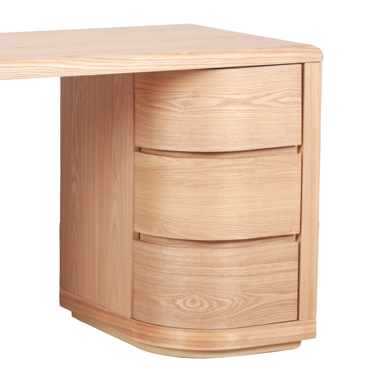 COT8934-DW 1.6m Office Desk - Natural | Calibre Furniture