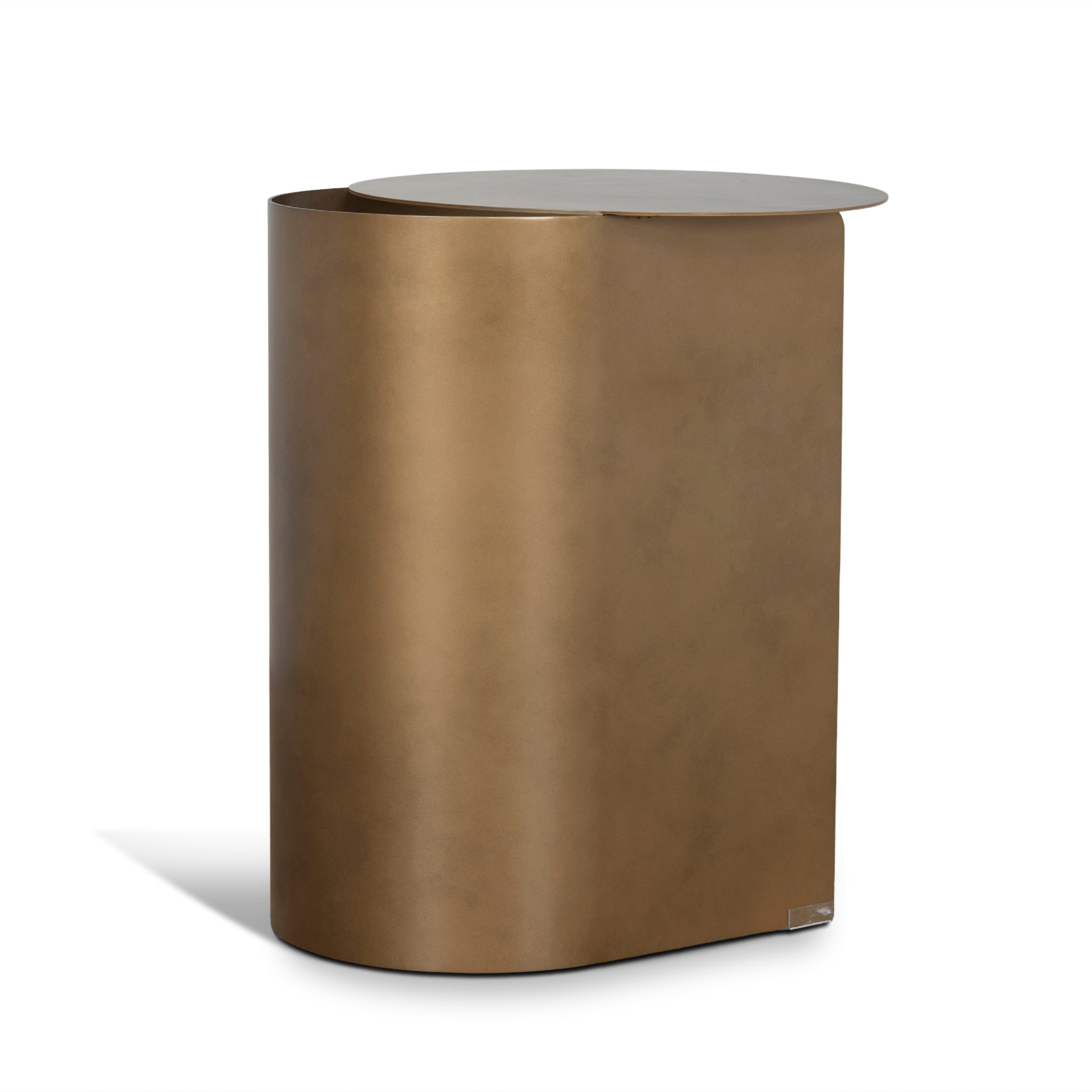 CST10323-NY 60cm Side Table - Bronze | Calibre Furniture