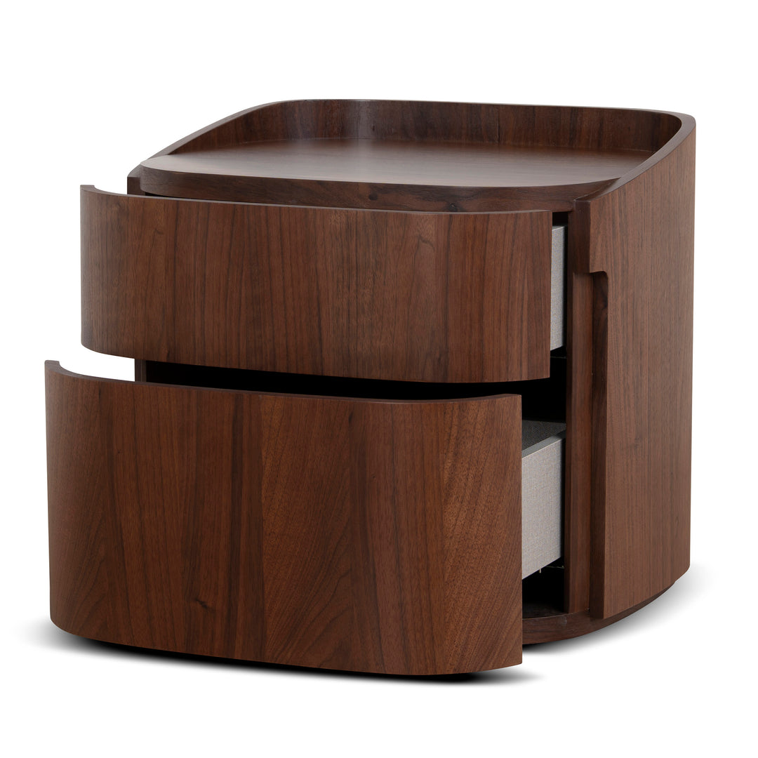 CST10957-IG Bedside Table - Walnut | Calibre Furniture