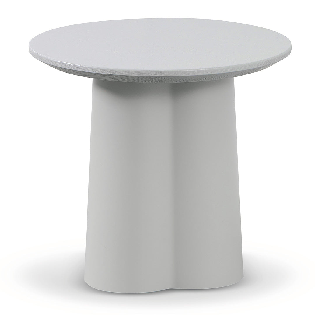 CST8495-SD Round Side Table - Light Grey | Calibre Furniture