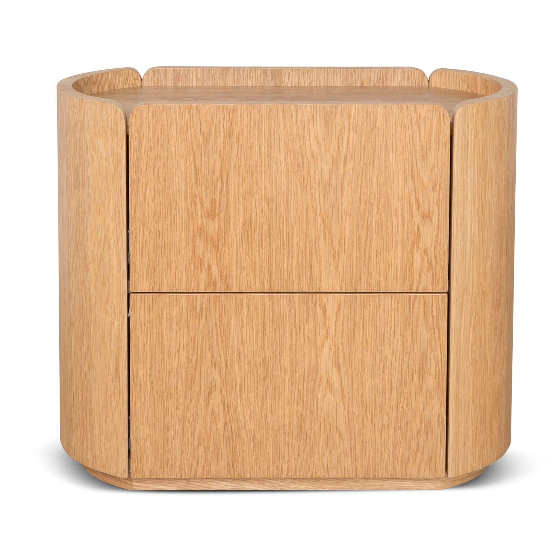CST8980-CN 60cm Bedside Table - Natural Oak | Calibre Furniture