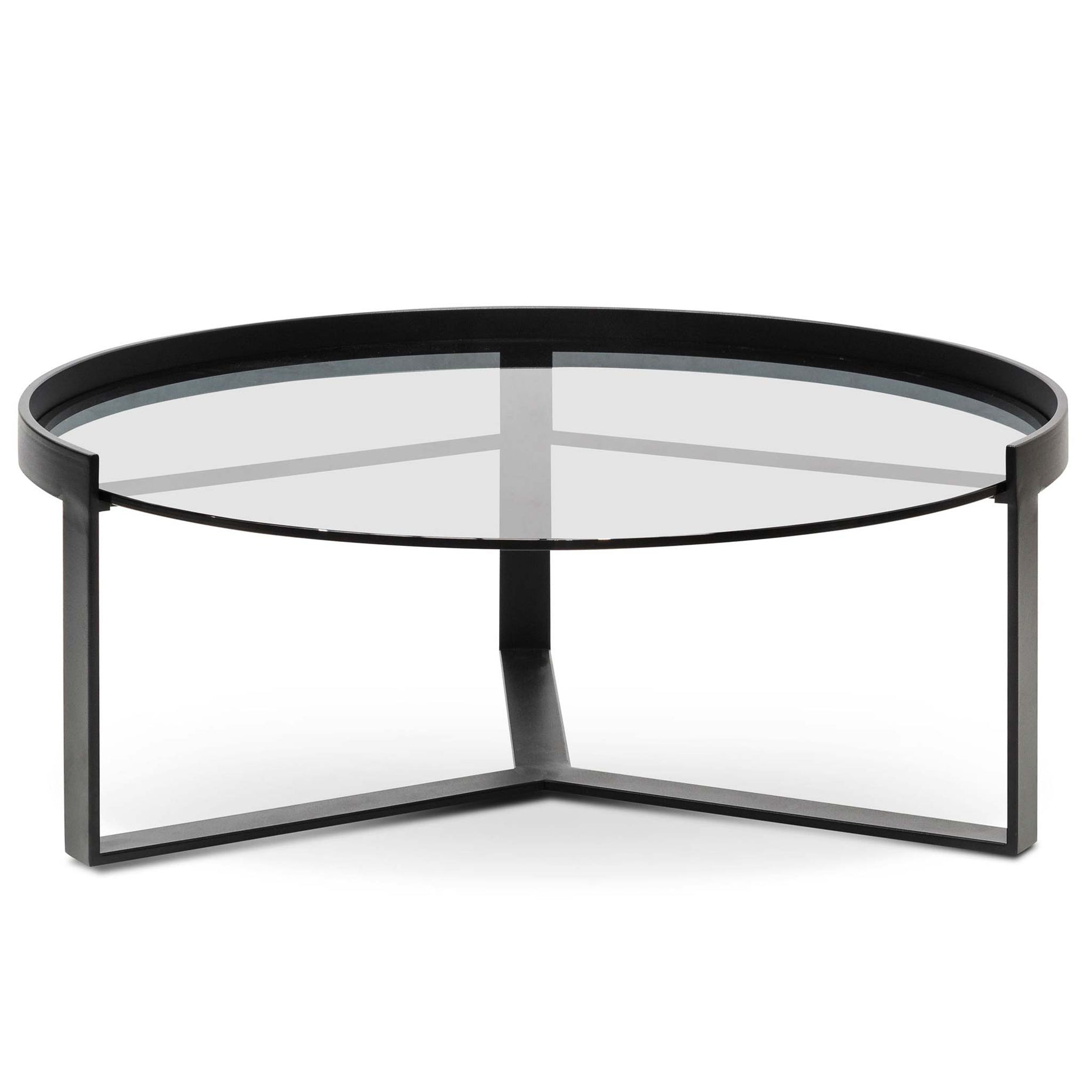 CCF387-L 90cm Glass Coffee Table - Large | Calibre Furniture