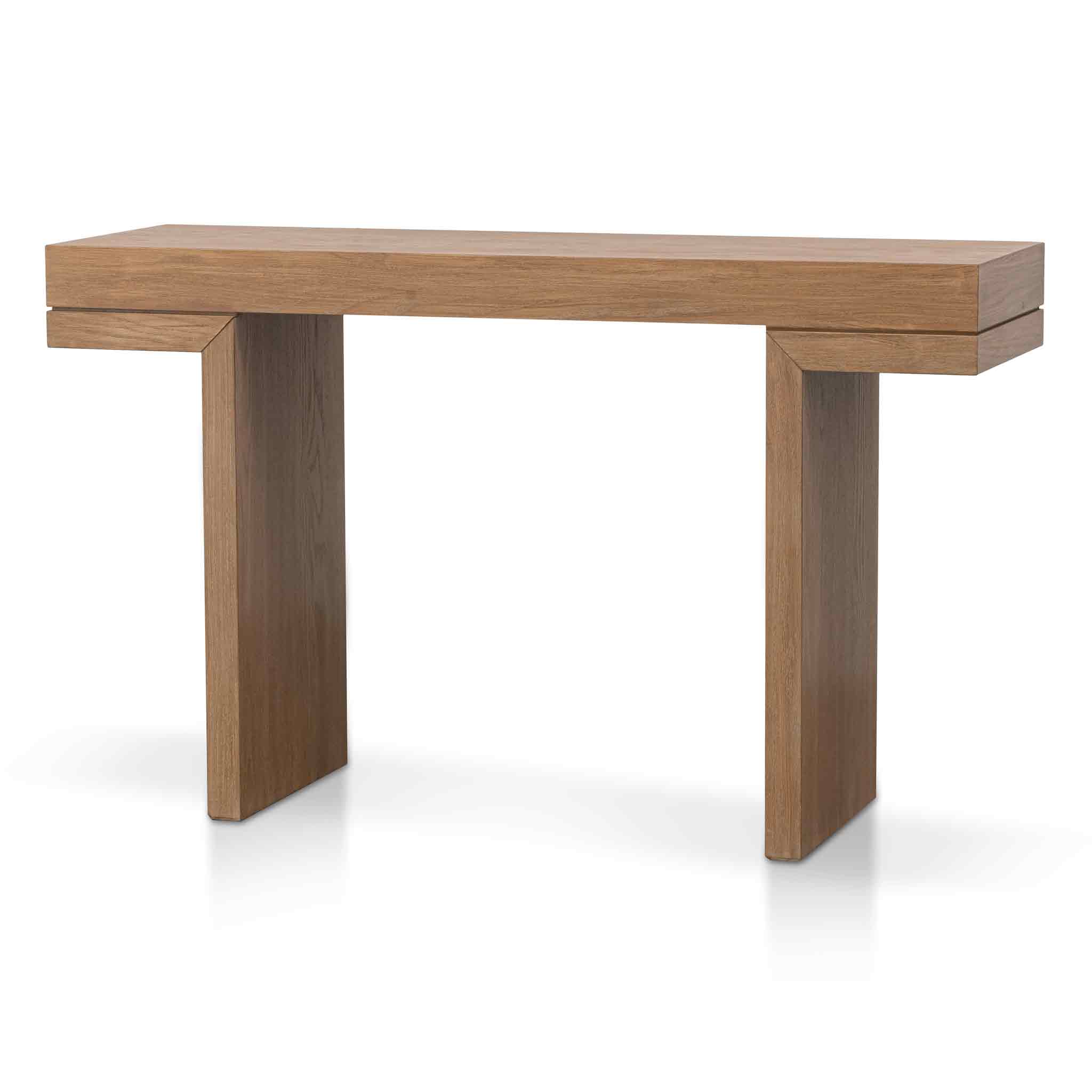 CDT6315-VA 1.3m Console Table - Dusty Oak | Calibre Furniture