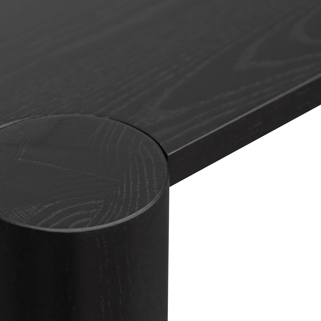 CDT8176-KD 1.5m Console Table - Full Black | Calibre Furniture
