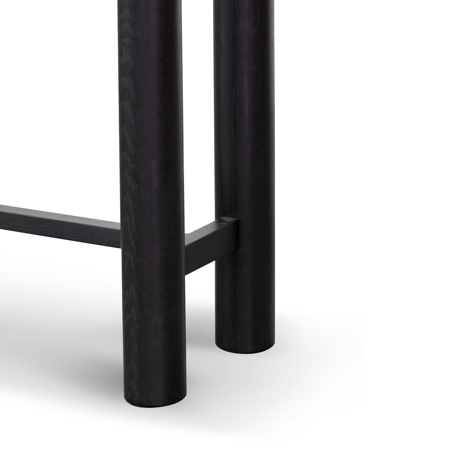CDT8176-KD 1.5m Console Table - Full Black | Calibre Furniture