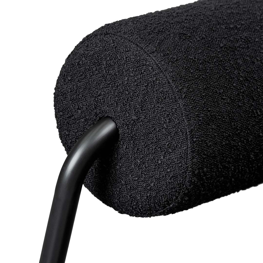 CLC8219-IG Lounge Chair - Black Boucle | Calibre Furniture