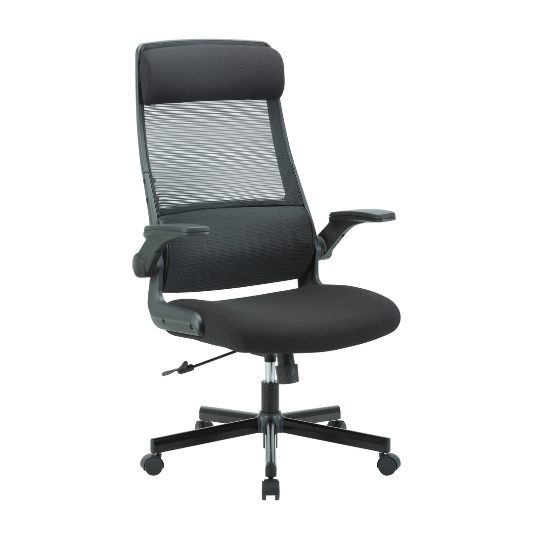 COC8251-UN Mesh Ergonomic Office Chair - Bl... | Calibre Furniture