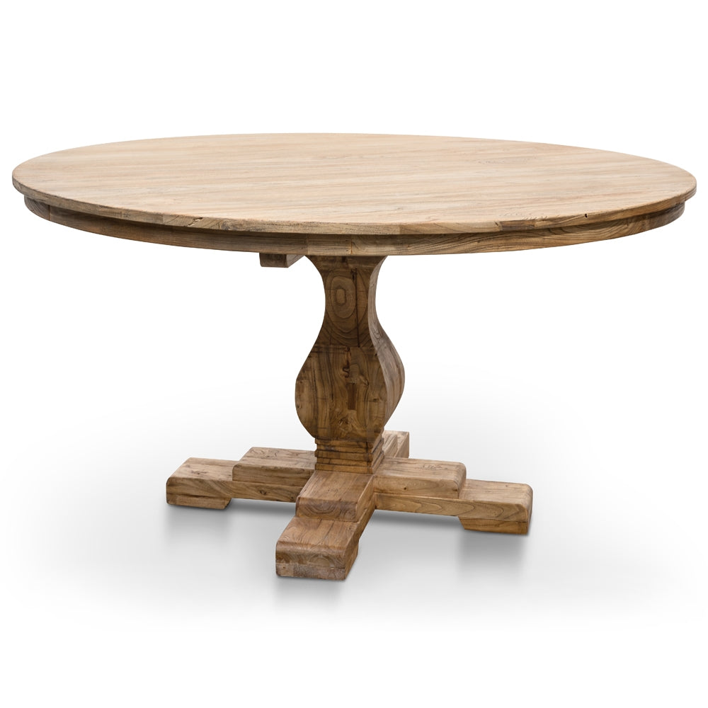 CDT2759 Round Dining Table 140cm - Rustic N... | Calibre Furniture
