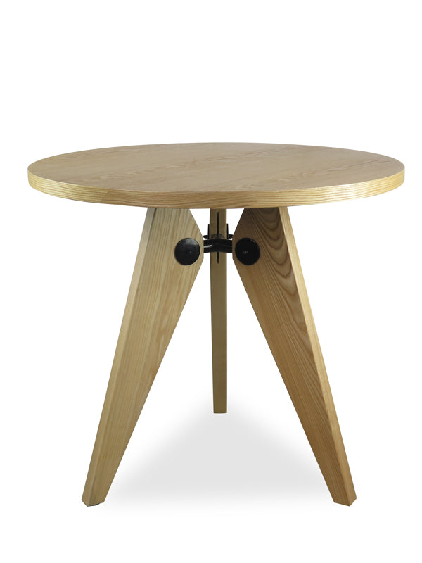 CDT137-SD 80cm Round Dining Table - Natural | Calibre Furniture
